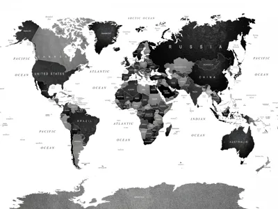 Cool Laser Cut World Map - Free 3D Print Model - MakerWorld