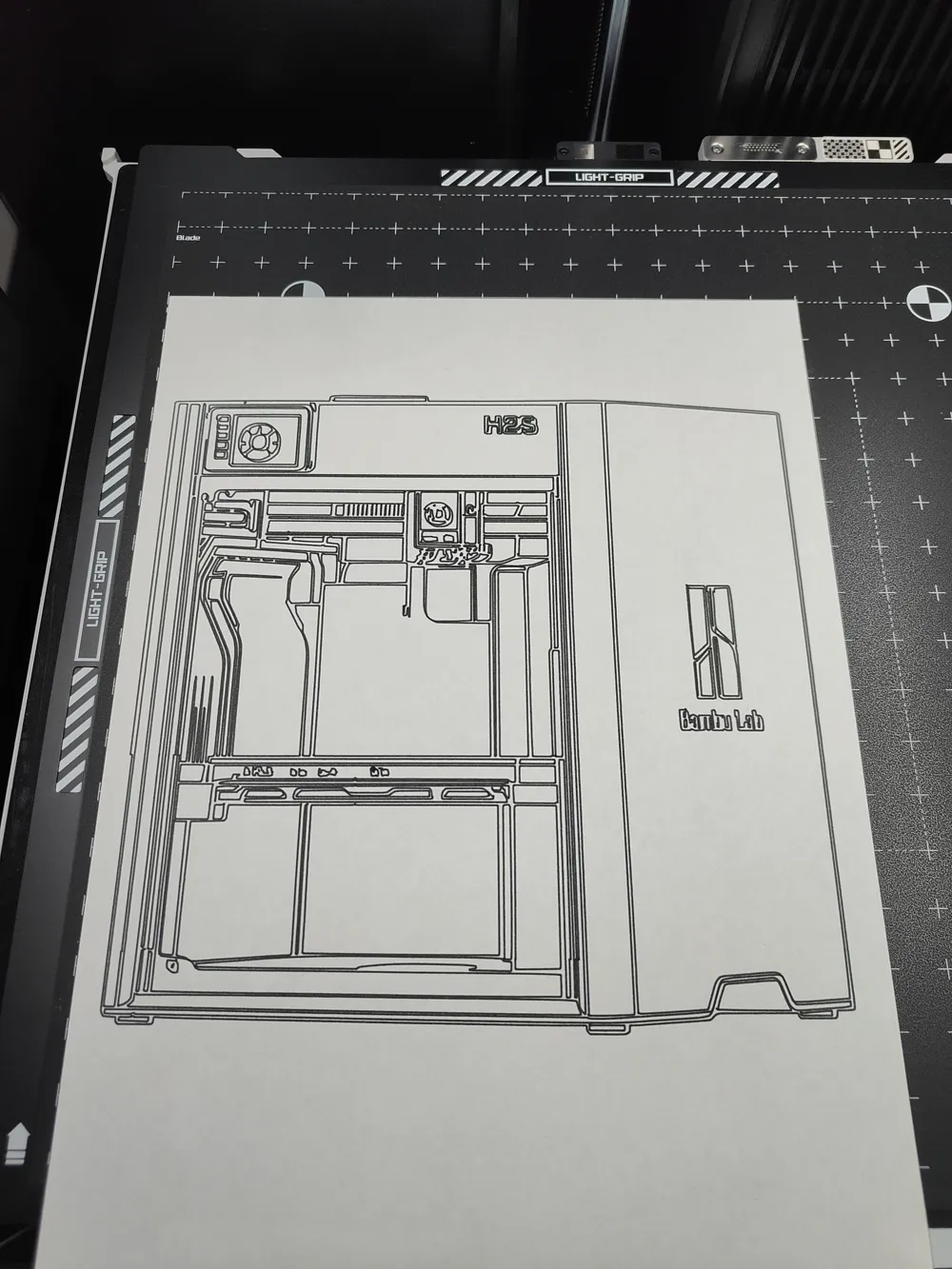 Bambu Lab H2S Drawing - Free 3D Print Model - MakerWorld