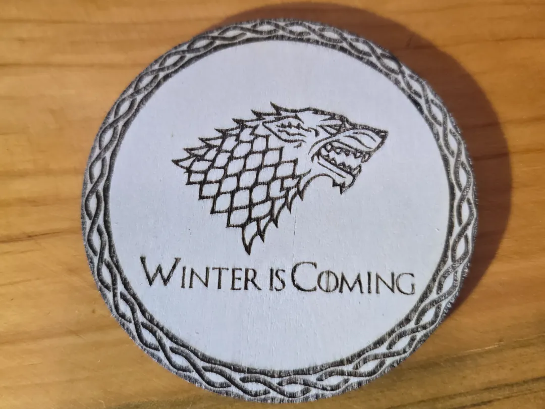 Coaster Stark - Free 3D Print Model - MakerWorld