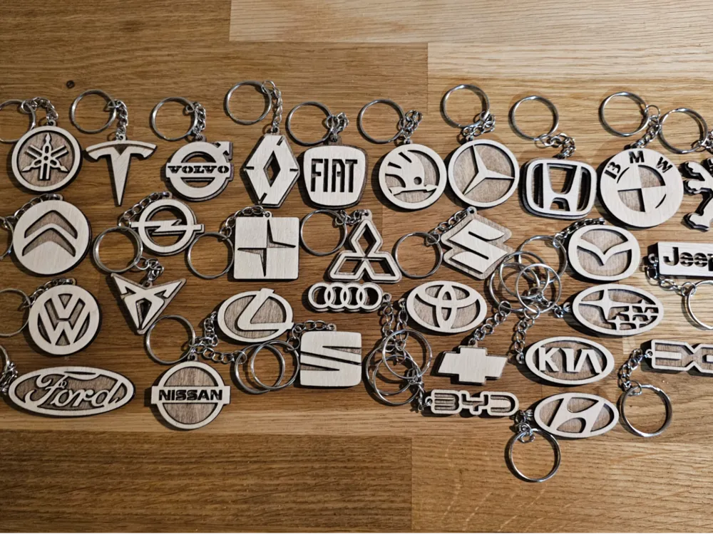 Porte-clés logo de voiture par JanKoDesign MakerWorld : Téléchargez des ...