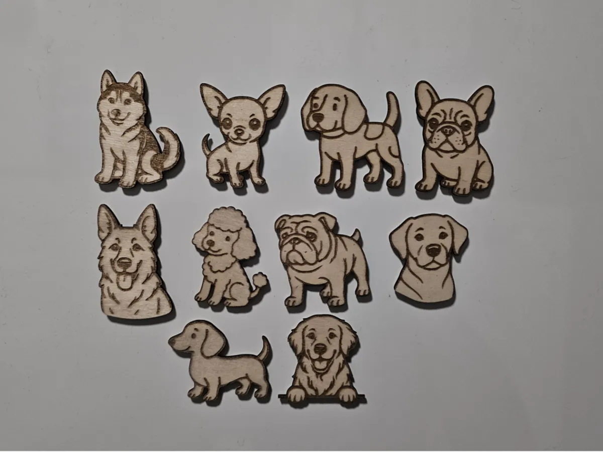Dog Fridge magnets - Free 3D Print Model - MakerWorld