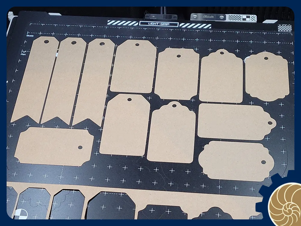 Gift Tags Labels Collection - Cutter Tool - Free 3D Print Model ...