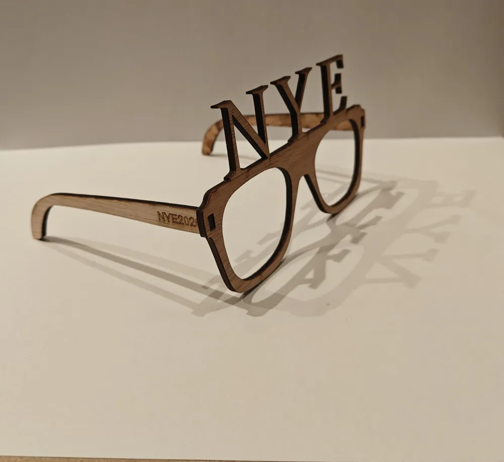 New Year Party / Photoboot Glasses by VG-Designs MakerWorld: Download ...