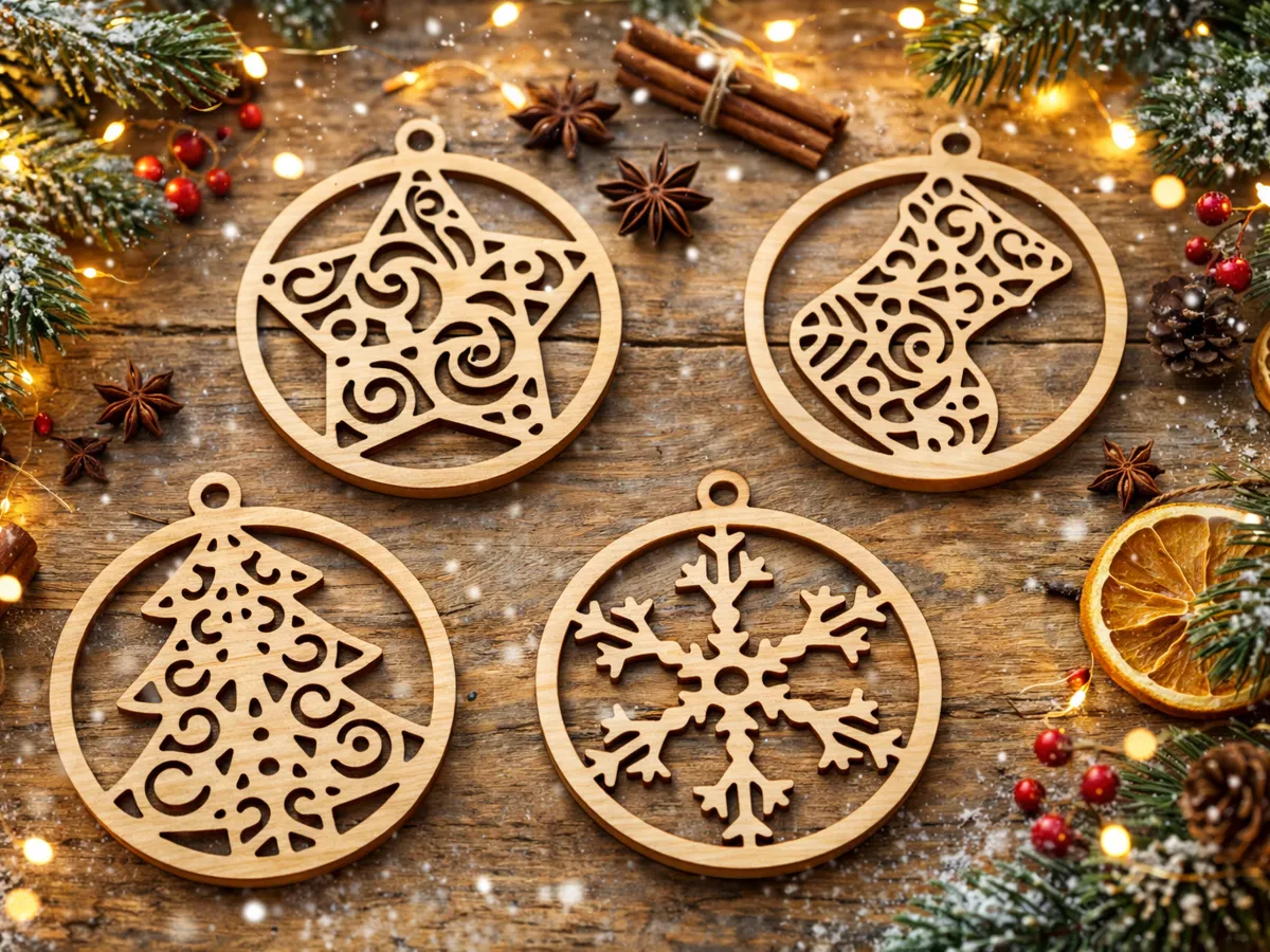 Family Christmas Ornament SVG Bundle by d.bang.199 MakerWorld: Download ...