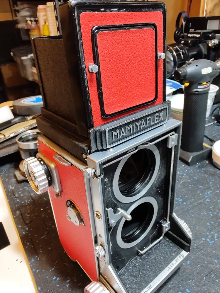 Mamiyaflex C2 TLR Camera Leather Template - Free 3D Print Model ...