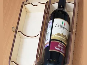 Laser cur wine box - Free 3D Print Model - MakerWorld