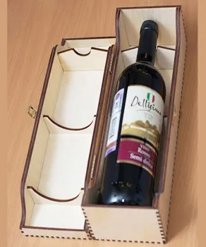 Laser cur wine box - Free 3D Print Model - MakerWorld