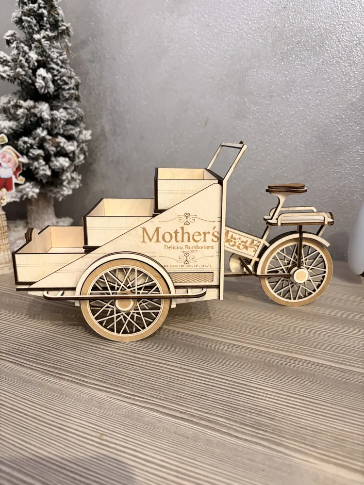 candy tricycle-triciclo porta caramelle – Kostenloses 3D-Druckmodell ...