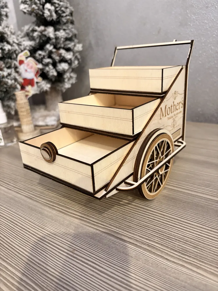 candy tricycle-triciclo porta caramelle - Free 3D Print Model - MakerWorld