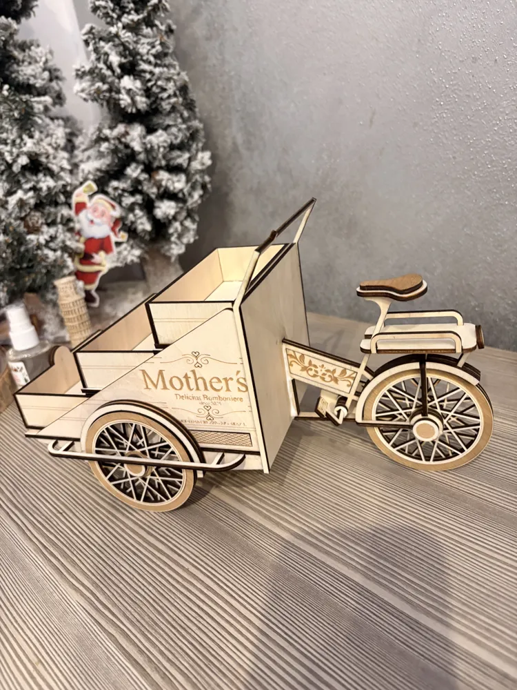 candy tricycle-triciclo porta caramelle - Free 3D Print Model - MakerWorld