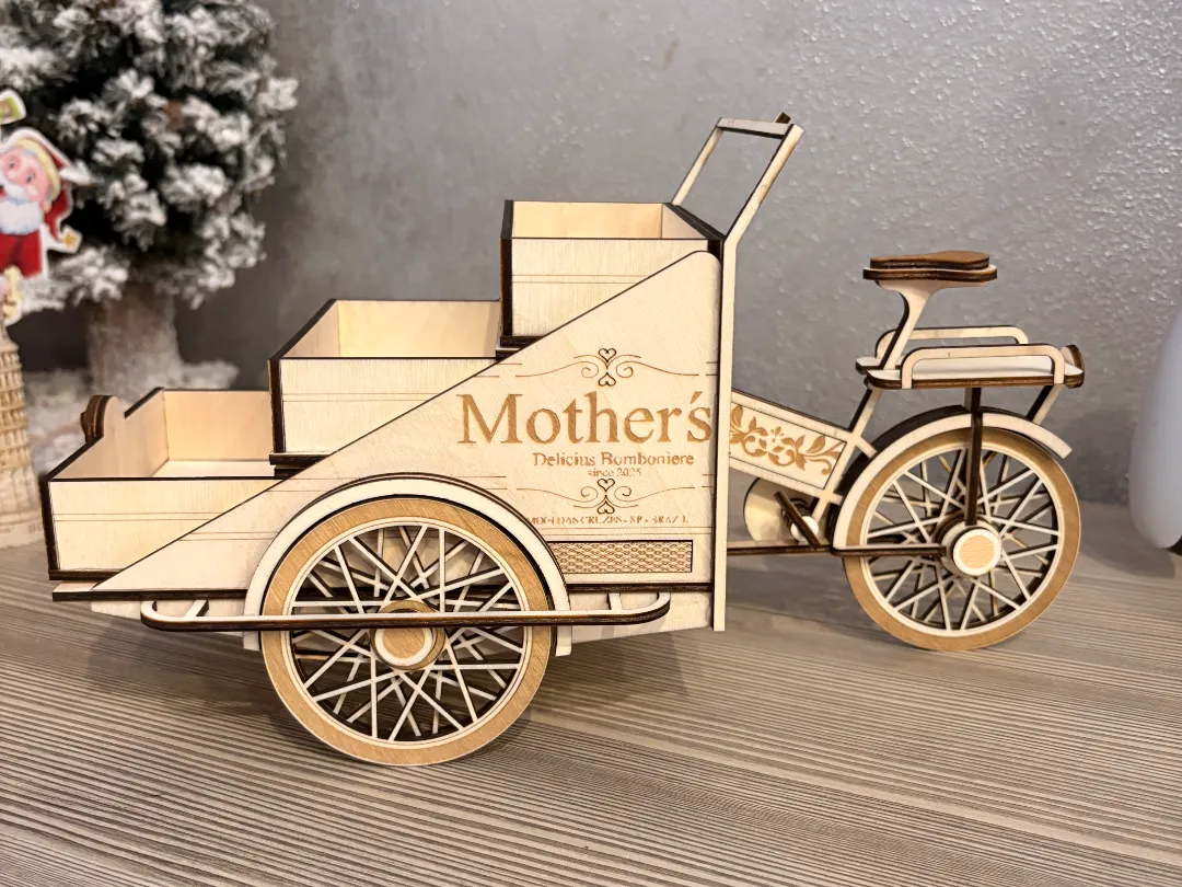 candy tricycle-triciclo porta caramelle – Kostenloses 3D-Druckmodell ...