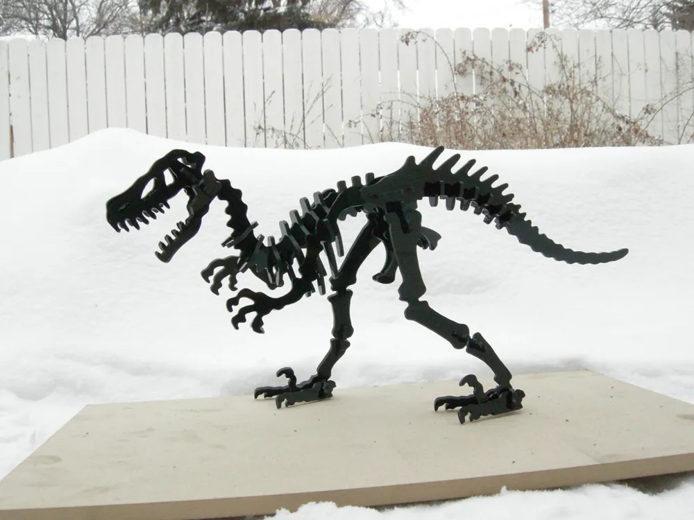 T-Rex laser cut - Free 3D Print Model - MakerWorld