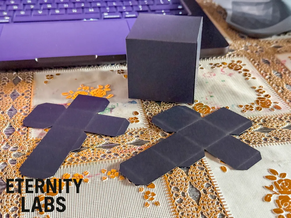 Rede de Cubo Cortado a Laser - Modelo gratuito para impressão 3D ...