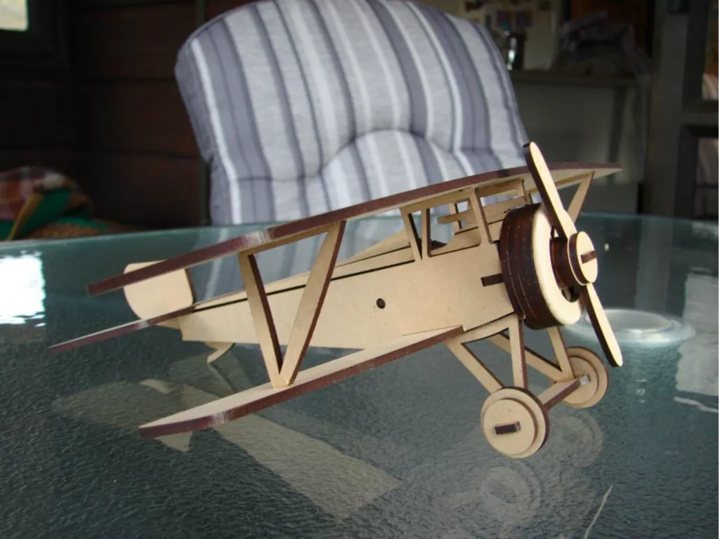 Laser cut plane - Free 3D Print Model - MakerWorld