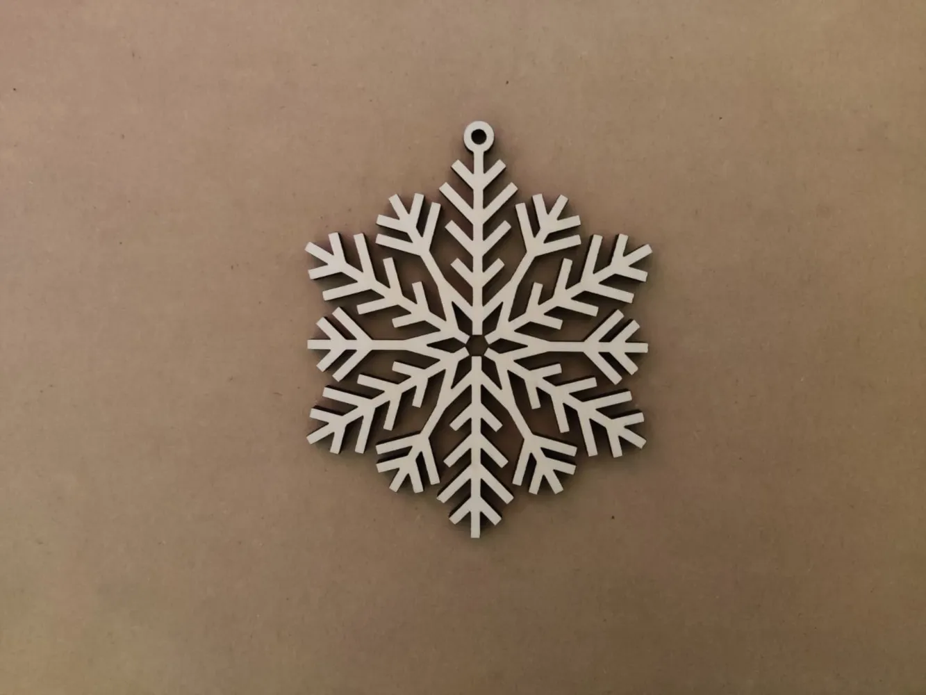 Christmas Tree Ornament - Snowflake Pendant 2 - Free 3D Print Model ...