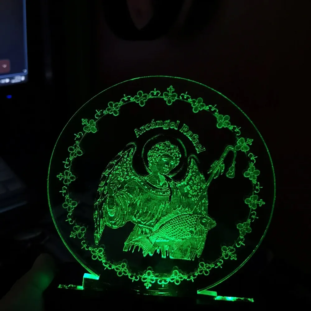 Portrait of Archangel Saint Raphael - Free 3D Print Model - MakerWorld