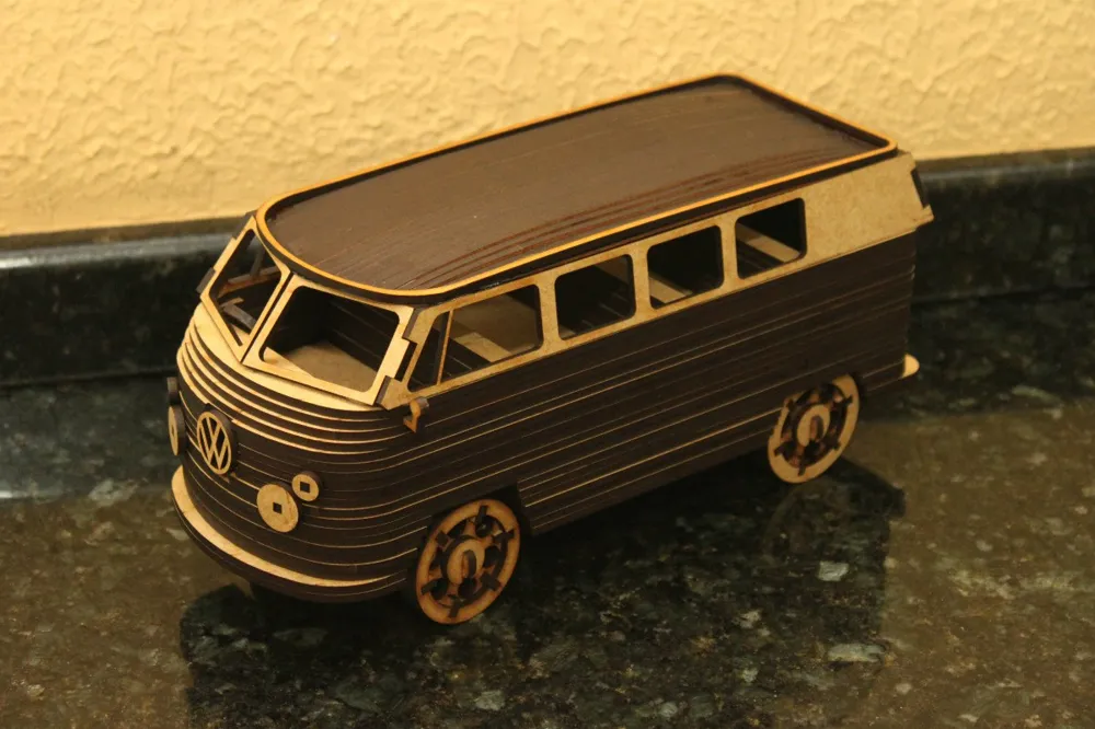 Camioneta VW - Modelo de impresión 3D gratuito - MakerWorld