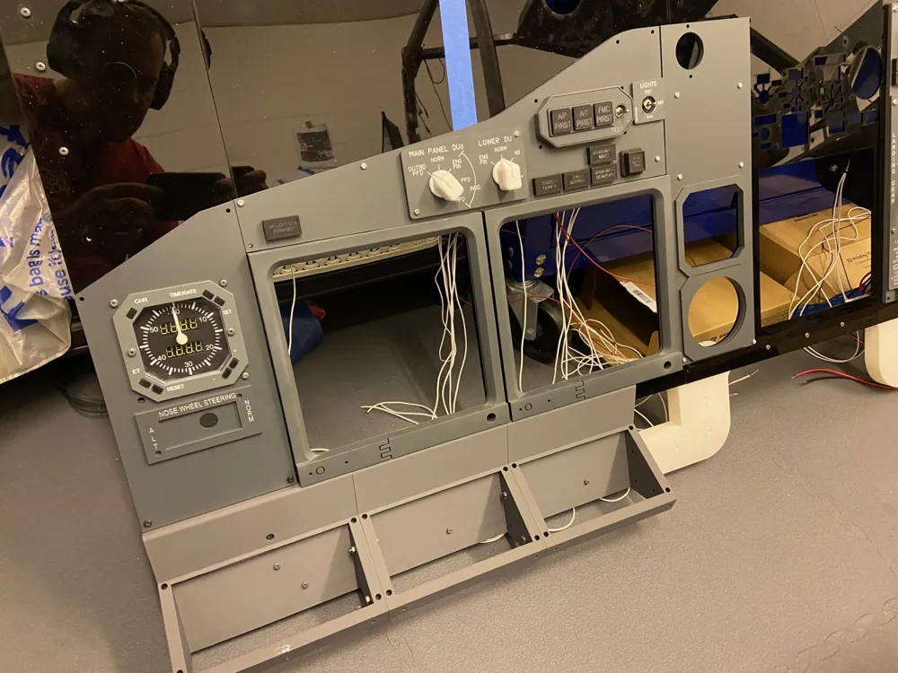 Boeing 737 Main Instrument Panel - Free 3D Print Model - MakerWorld