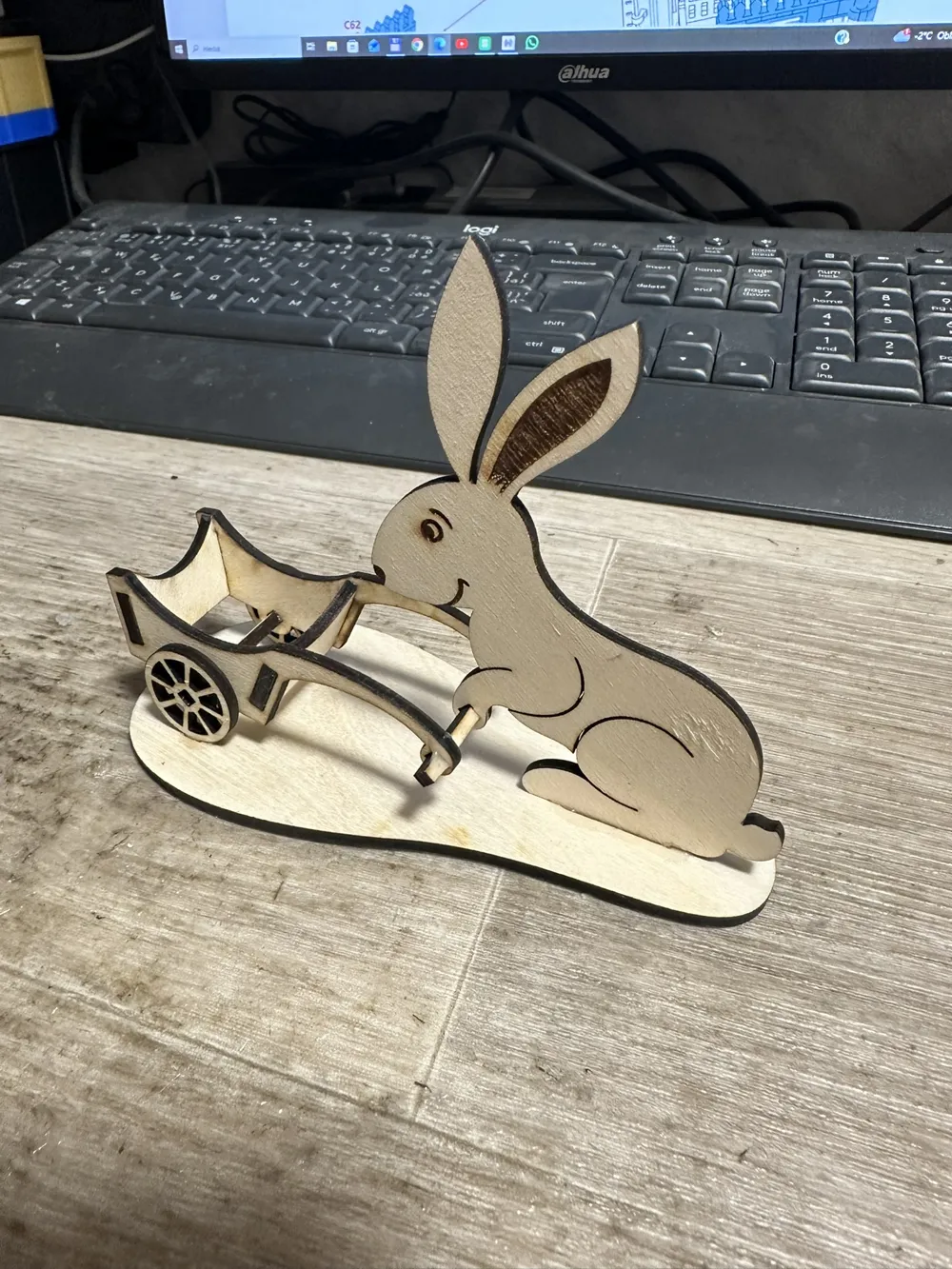 Easter rabbit - Free 3D Print Model - MakerWorld