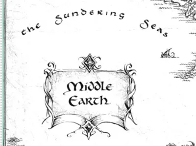 middle earth lord of the rings map - Free 3D Print Model - MakerWorld