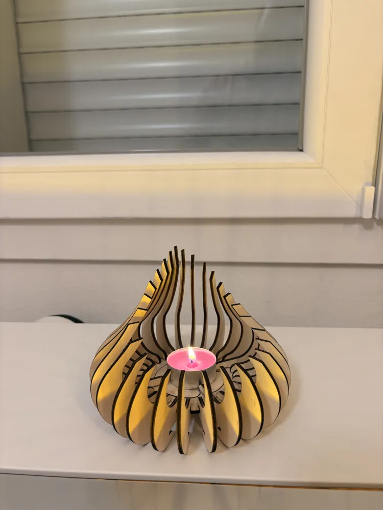 candle holder - Free 3D Print Model - MakerWorld