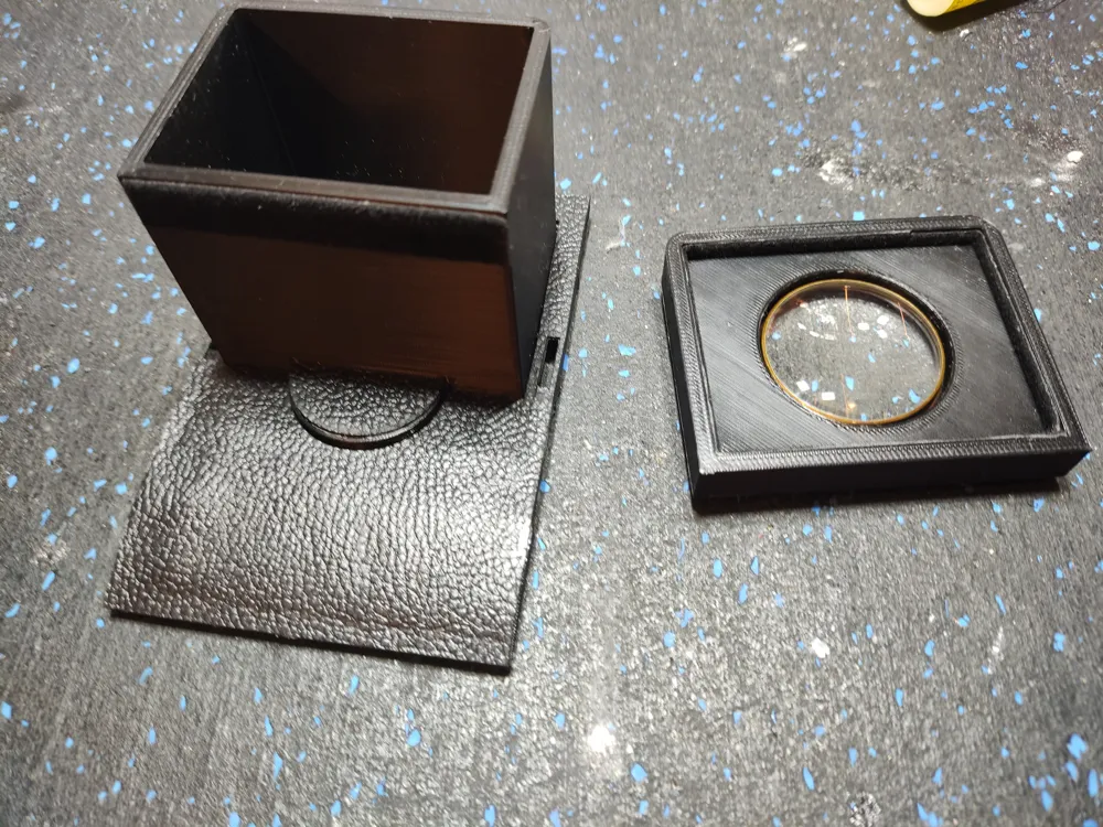 Mamiya 645 Waist Level Finder Leather Template - Free 3D Print Model ...