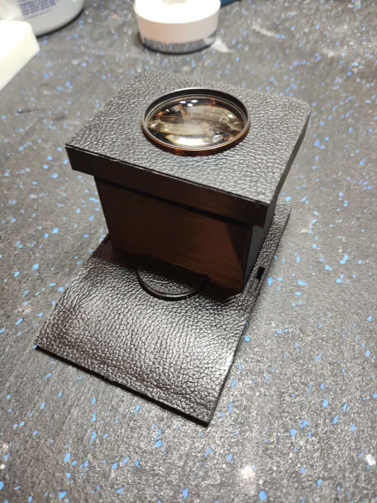 Mamiya 645 Waist Level Finder Leather Template - Free 3D Print Model ...