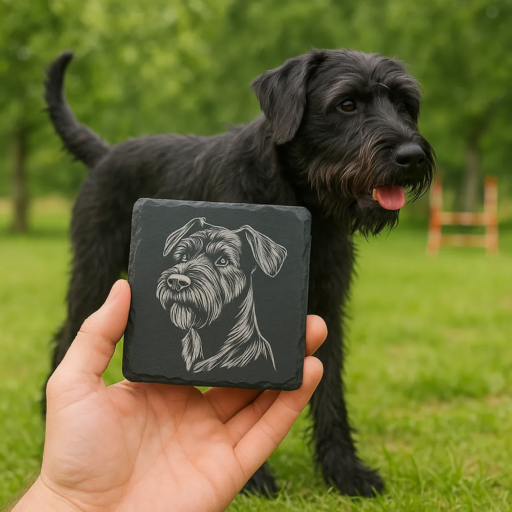 Cara de Schnauzer Gigante - Modelo de impresión 3D gratuito - MakerWorld