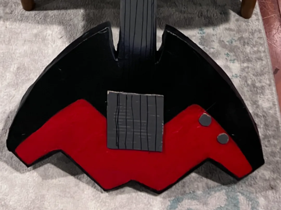 Hex girl guitar - Free 3D Print Model - MakerWorld