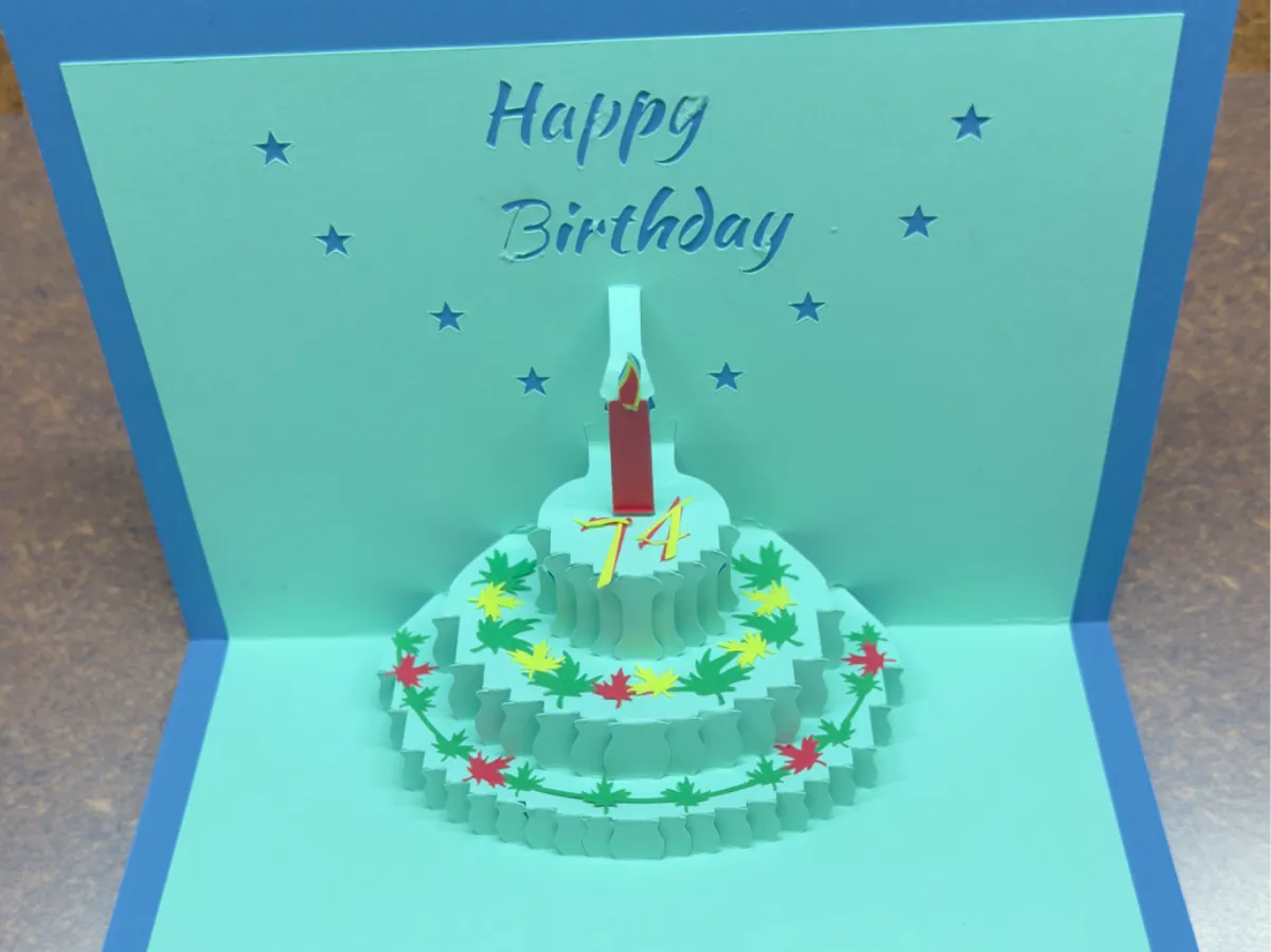 Birthday Cake Card - Free 3D Print Model - MakerWorld