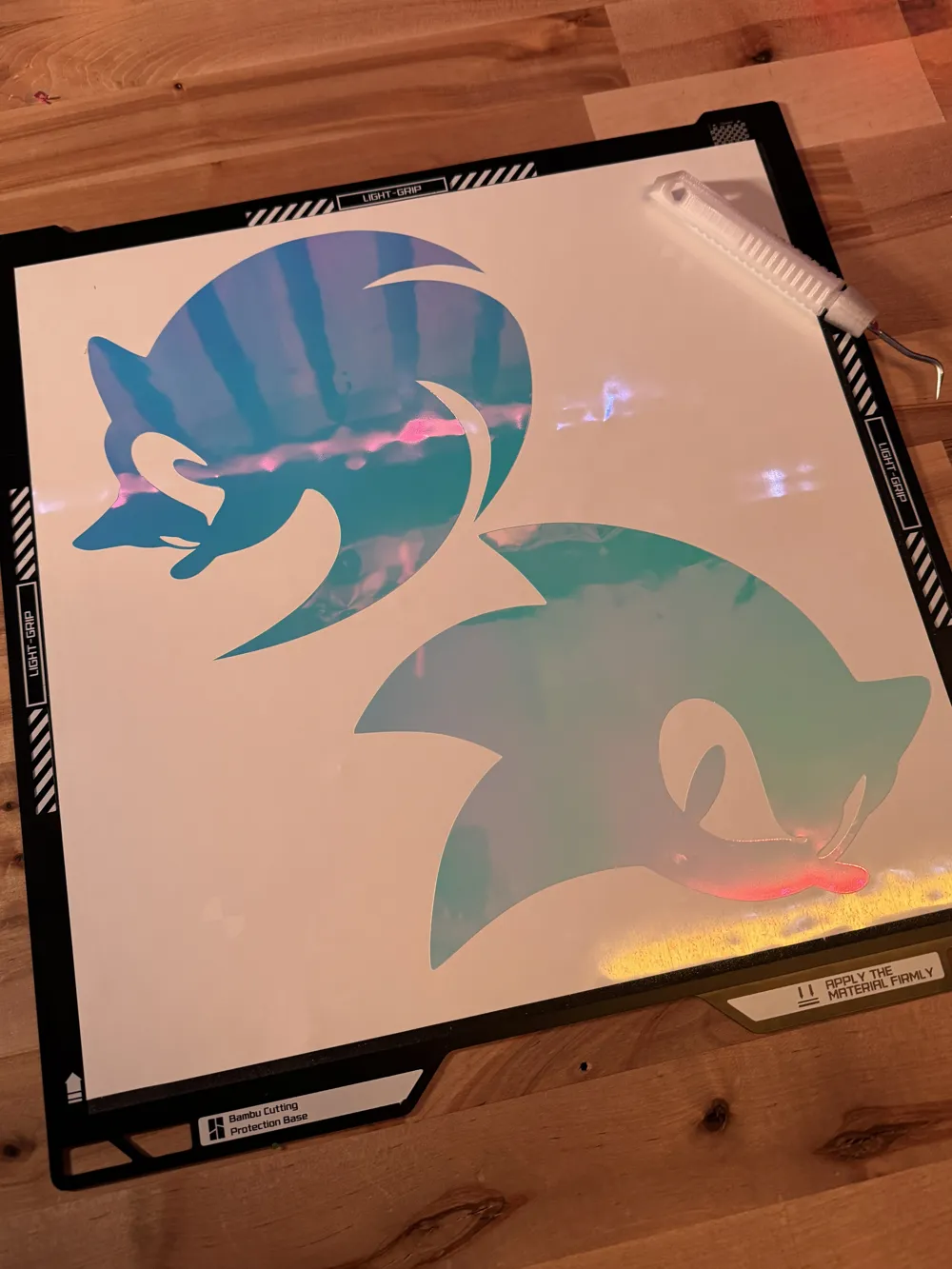 Sonic Heads Vinyl Stickers - Free 3D Print Model - MakerWorld