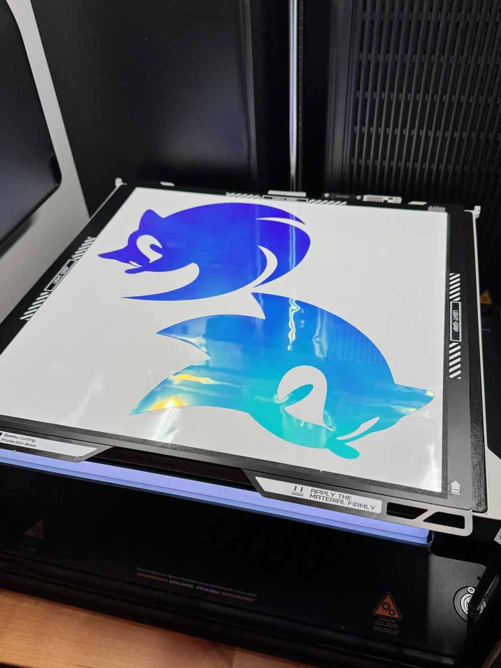 Sonic Heads Vinyl Stickers - Free 3D Print Model - MakerWorld