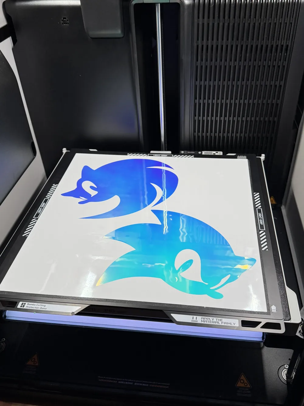 Sonic Heads Vinyl Stickers - Free 3D Print Model - MakerWorld