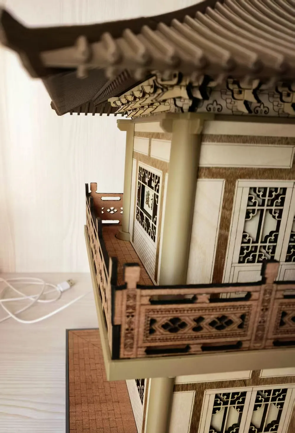 Chinese Ancient Architecture Model - Five-Cai Double-Ang Dougong - Free ...