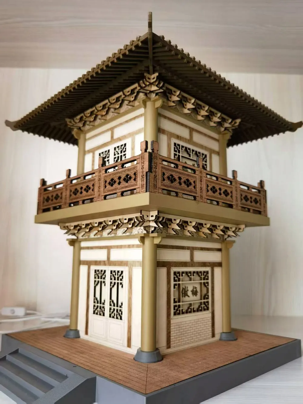 Chinese Ancient Architecture Model - Five-Cai Double-Ang Dougong - Free ...