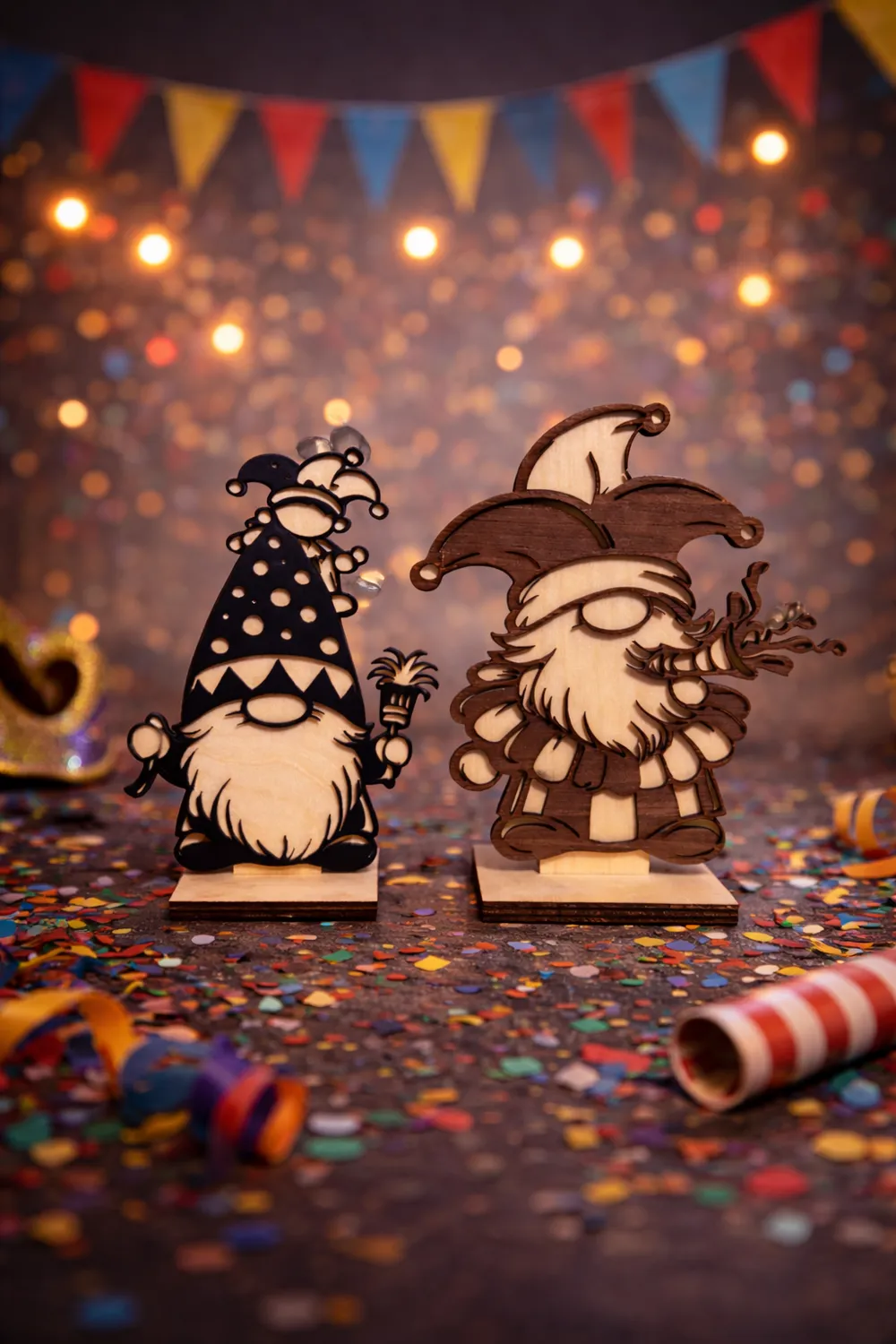 Carnival Gnome - Free 3D Print Model - MakerWorld