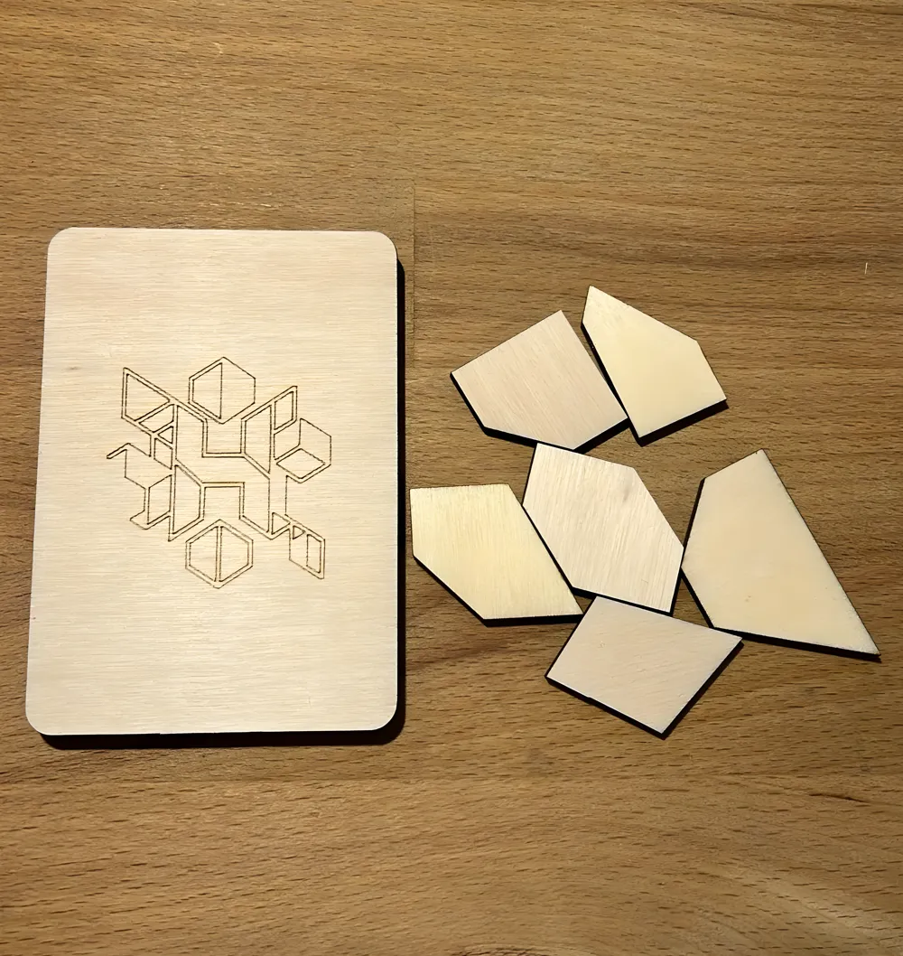Tangram Alphabet Puzzle A Letter - Free 3D Print Model - MakerWorld