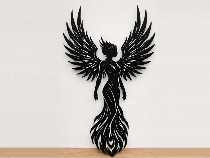 Fire Phoenix - Free 3D Print Model - MakerWorld