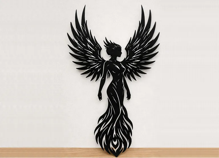 Fire Phoenix - Free 3D Print Model - MakerWorld