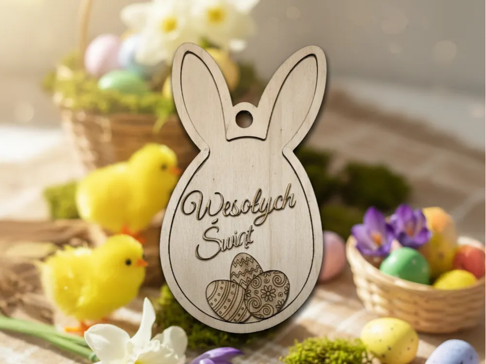 Easter Door Sign - Free 3D Print Model - MakerWorld