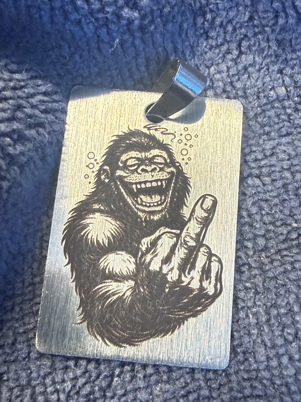 Drunk and Happy Rude Gorilla - Free 3D Print Model - MakerWorld