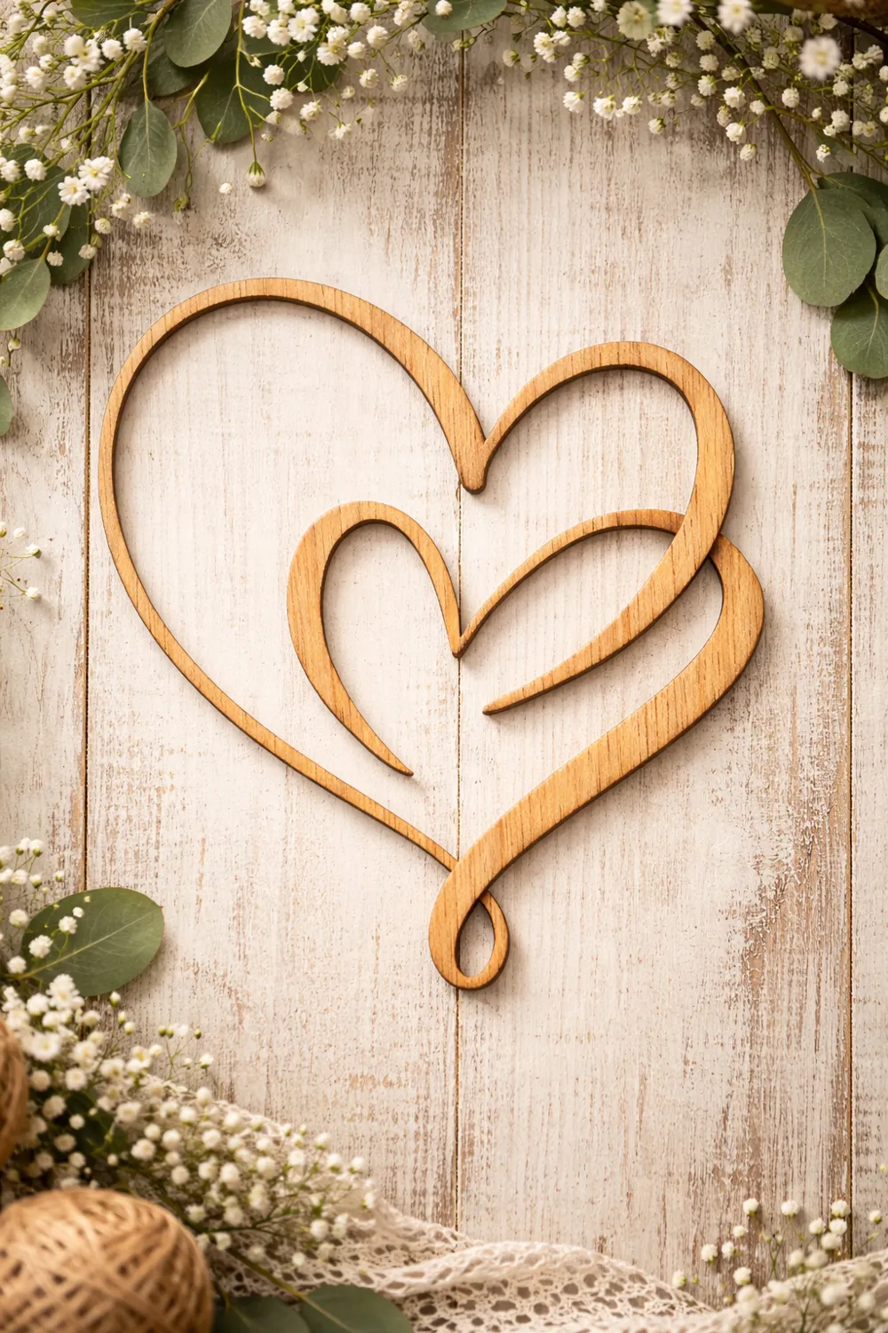 Intertwined Hearts Infinity – Wall Decor - Free 3D Print Model - MakerWorld