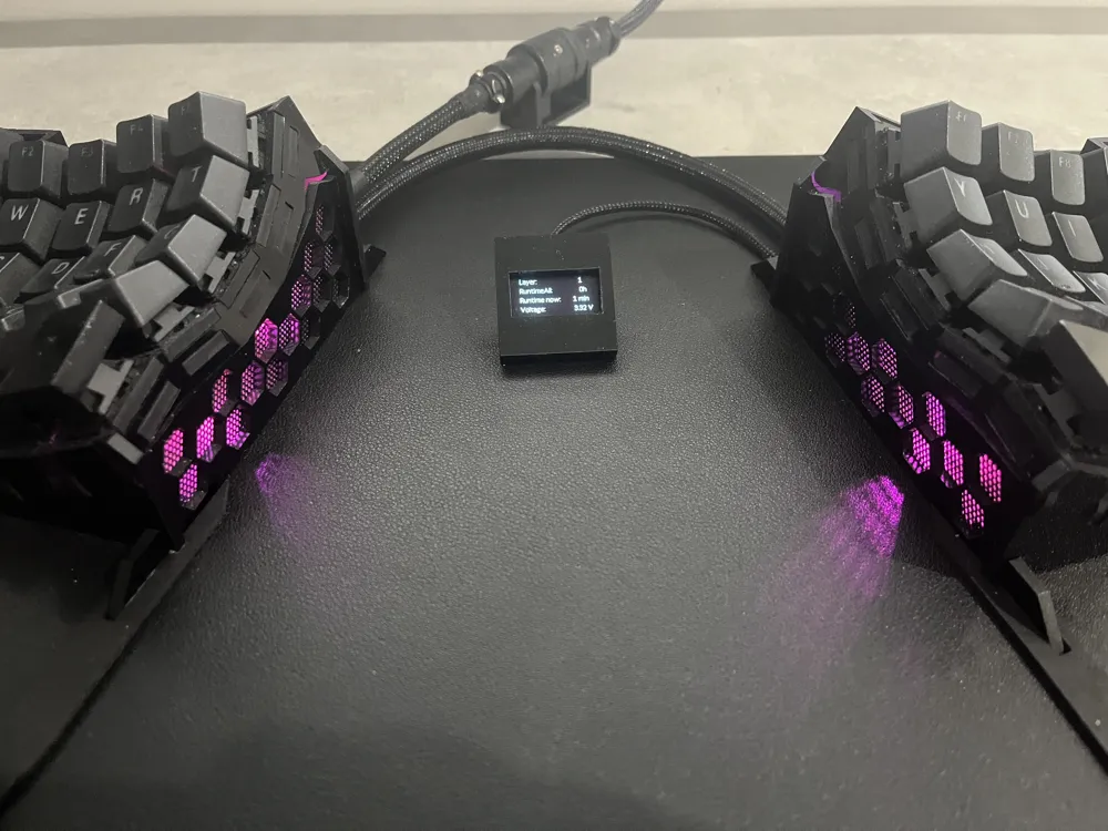 Laser-Cut Dactyl Keyboard Case (3 mm Flatpack) - Free 3D Print Model ...