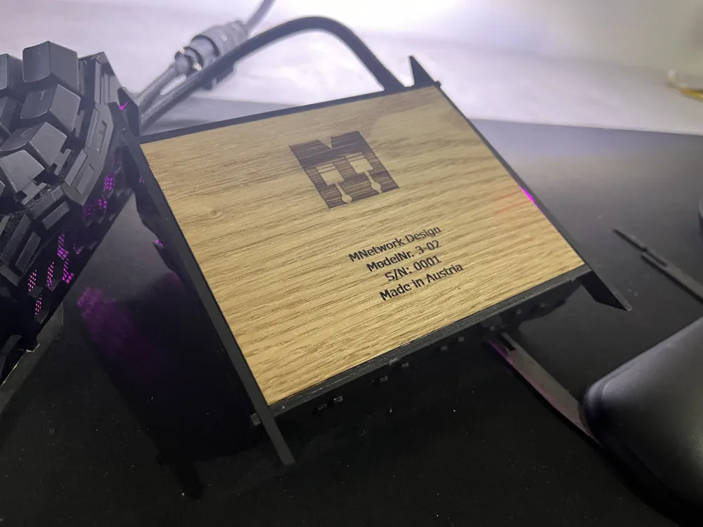 Laser-Cut Dactyl Keyboard Case (3 mm Flatpack) - Free 3D Print Model ...