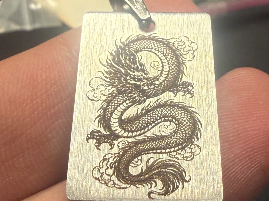 Asian Dragon Steel Engraving - Free 3D Print Model - MakerWorld