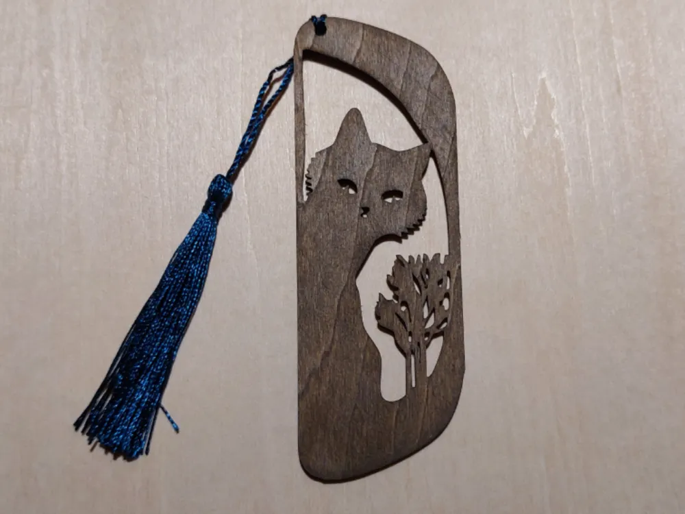 cat bookmark - Free 3D Print Model - MakerWorld