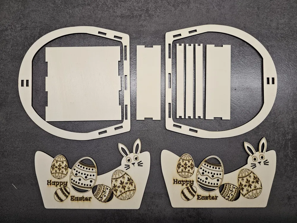 Easter Basket Ornaments - Free 3D Print Model - MakerWorld