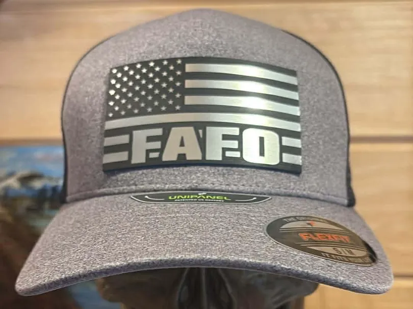 FAFO American Flag Hat Patch - Free 3D Print Model - MakerWorld