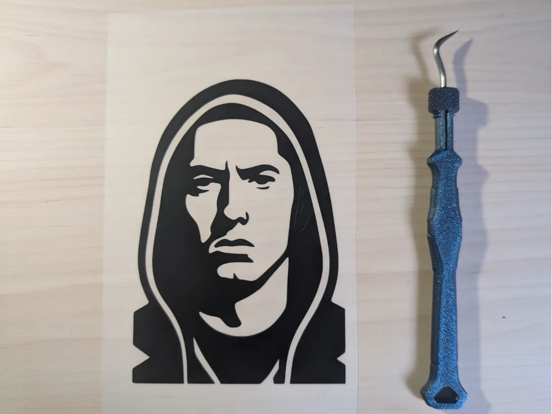 Sticker Eminem - Free 3D Print Model - MakerWorld