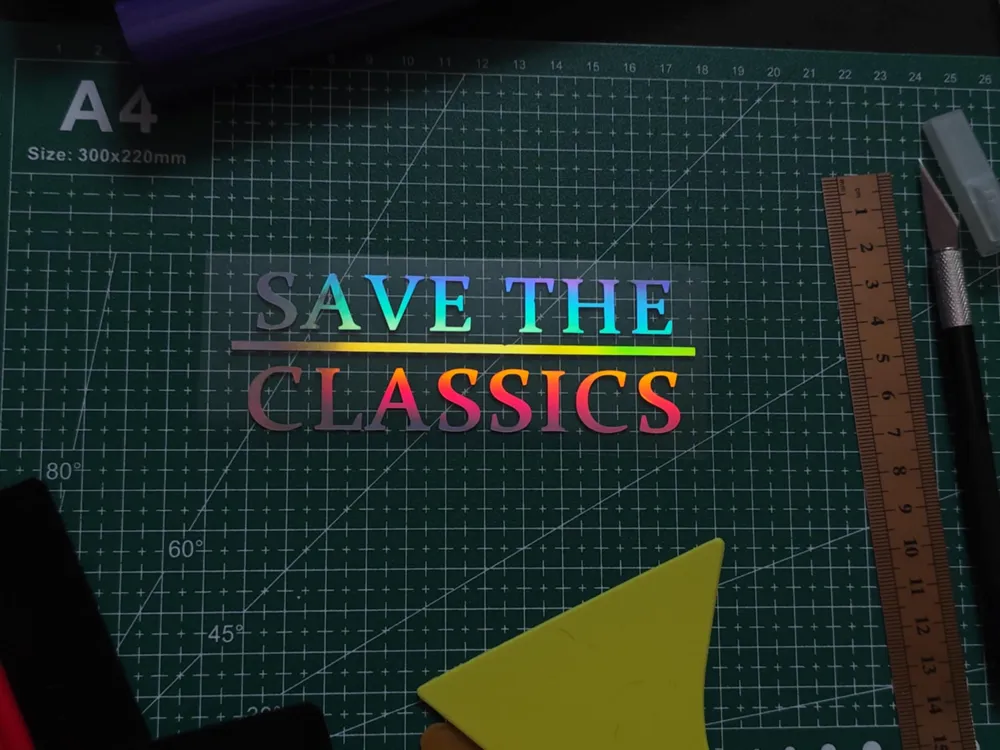 Save The Classic Sticker